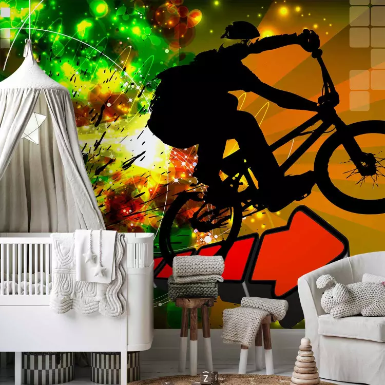 Fototapeta Koloběžkové evoluce na zeď - Street art - obchod bimago