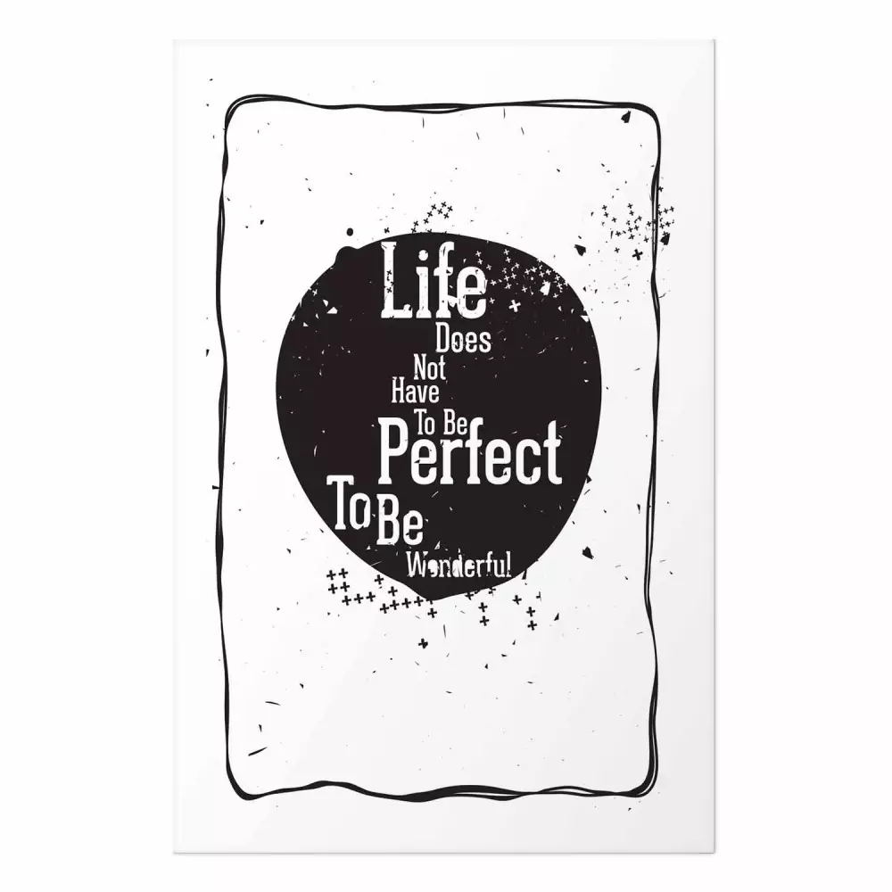 Plakát Life Does Not Have To Be Perfect To Be Wonderful [Poster] na zeď ...